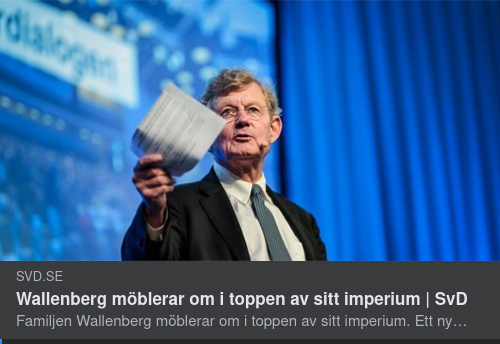 Wallenberg Investments AB - Carl Norberg - Palanthir