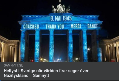 Svensk Tystnad & Nazitysklands Förlust - Carl Norberg - Palanthir