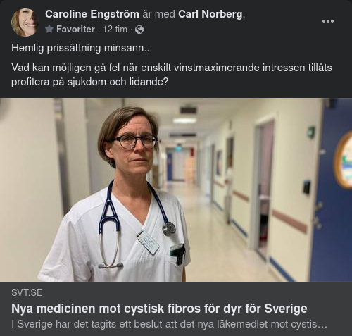 Sjuklig Vinstmaximering - Carl Norberg - Palanthir
