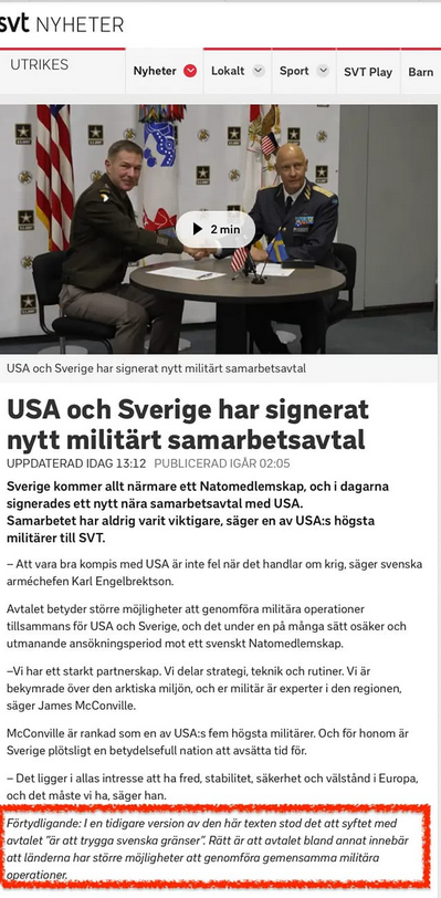 SVT Uppdaterar Men Fortfarande... - Carl Norberg - Palanthir SVT Uppdaterar Men Fortfarande... - Carl Norberg - Palanthir