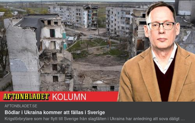 Ojsan Skojsan Om Svenska Åtal För Krigsbrott I Ukraina - Carl Norberg ... Ojsan Skojsan Om Svenska Åtal För Krigsbrott I Ukraina - Carl Norberg ...
