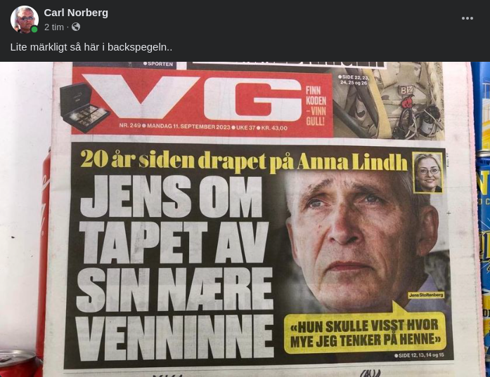 Backspegelsmärkligt - Carl Norberg - Palanthir