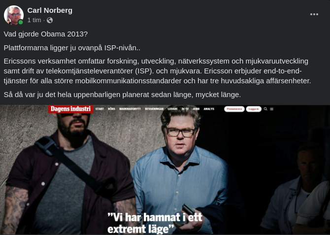 Lång Planering - Carl Norberg - Palanthir