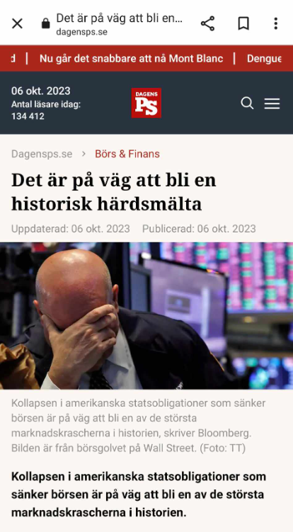 Kollaps I Amerikanska Statsobligationer På Väg Till Historisk Härdsmälta - Carl Norberg - Palanthir