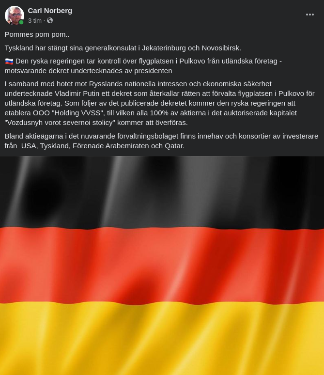 Rysk Flygplatskontroll - Carl Norberg - Palanthir