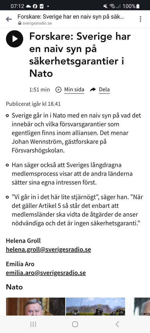 Naiv Syn & Turliga Avtal.. - Carl Norberg - Palanthir